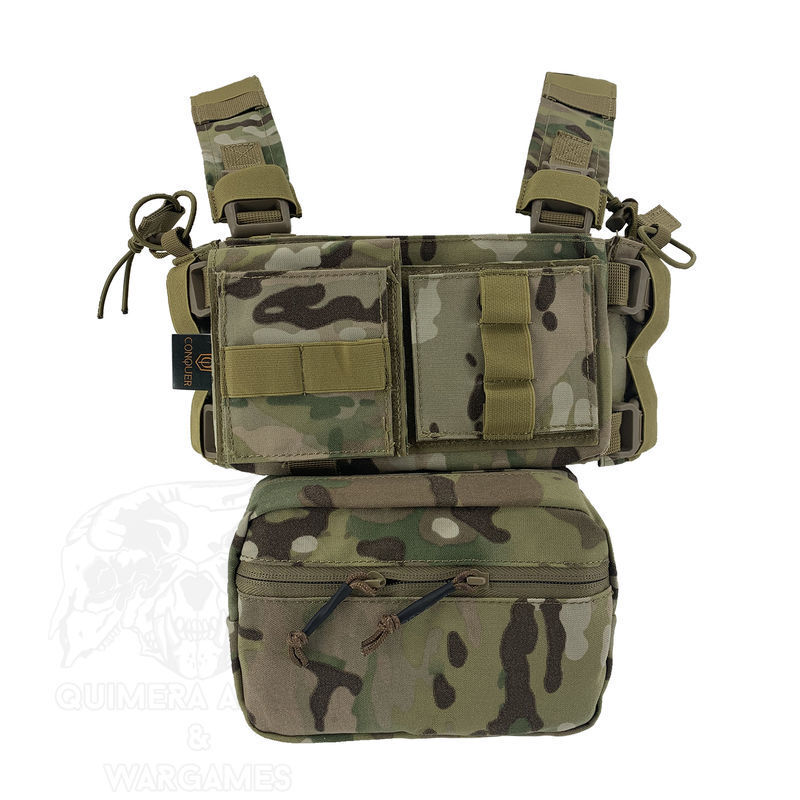 PACK Conquer Chaleco MPC y Mini Chest Rig - Multicam - Quimera Airsoft